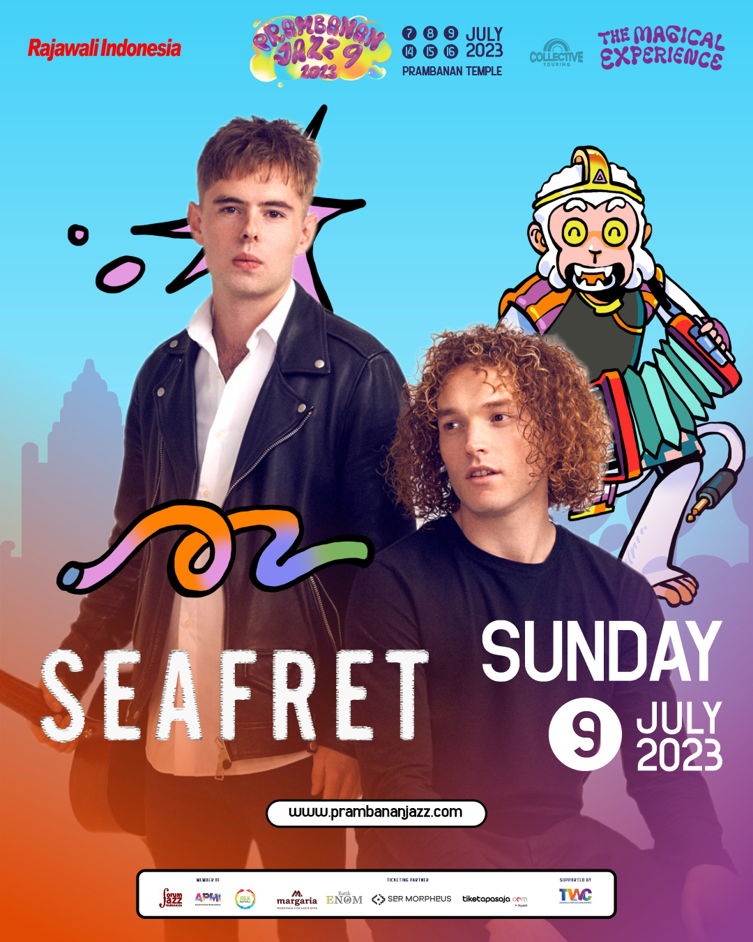 Seafret in Yogyakarta - Collective Touring