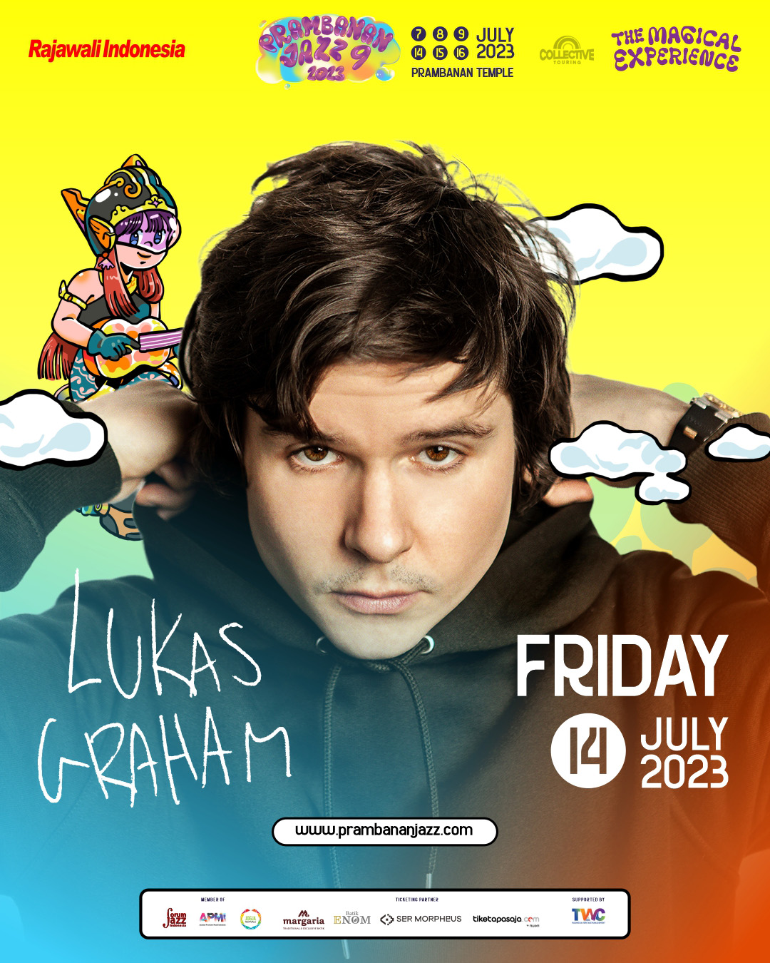 Lukas Graham is Confirmed for Yogyakarta - Collective Touring